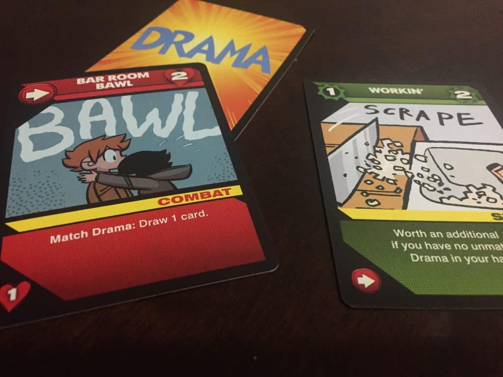 Scott Pilgrim's Precious Little Card Game - Board Gamers Anonymous
